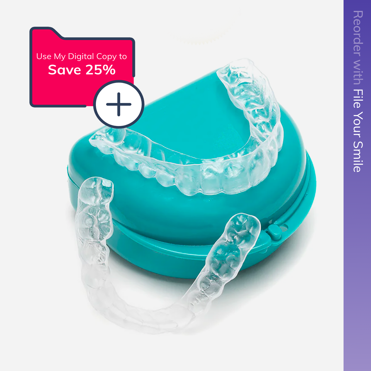 REORDER-Premium Upper and Lower Retainer Set – ClearRetain